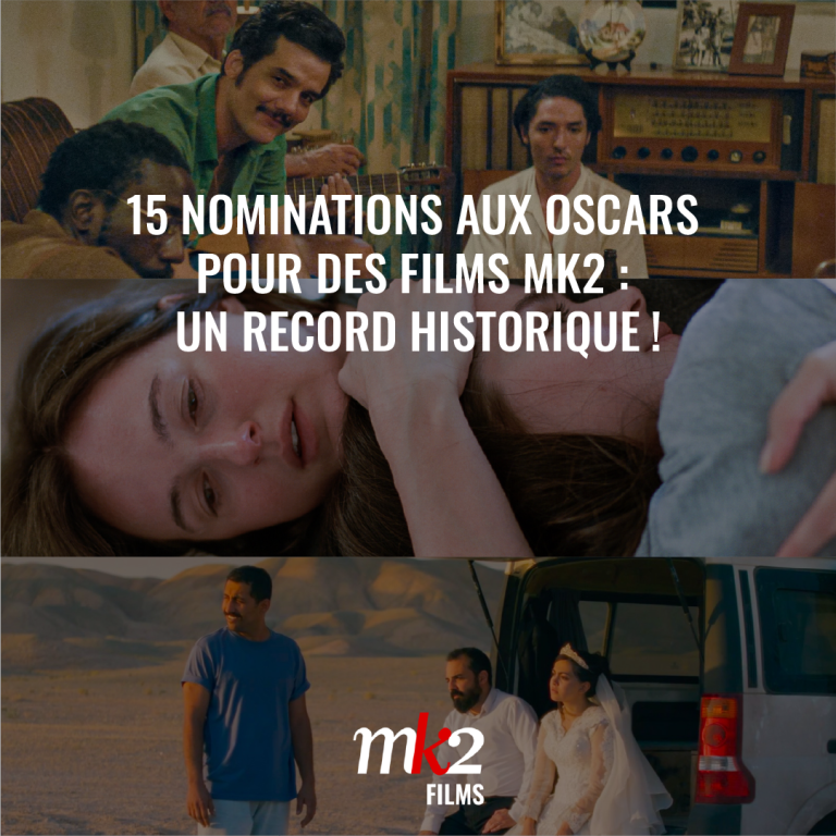 15 nominations aux Oscars pour mk2 : un record historique - mk2 Pro